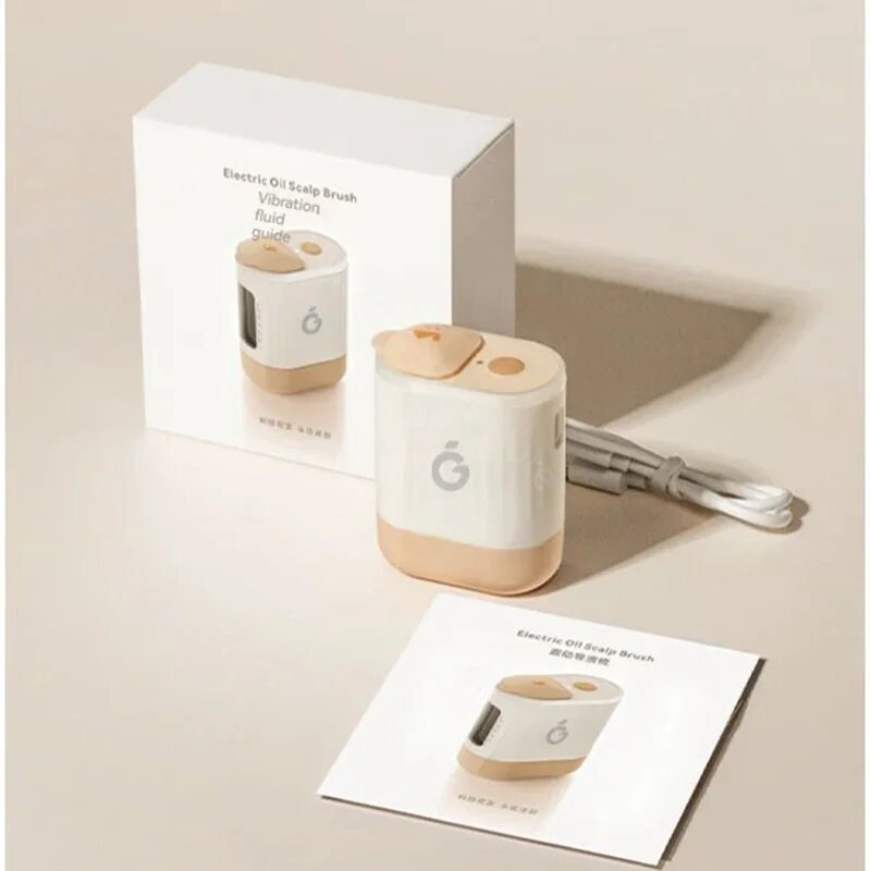 Аппликатор Youpin GUOSHI для кожи головы, гребень IPX5 EMS, Электрический массажер для головы, лечение роста волос, жидкая сыворотка, массажер для кожи головы