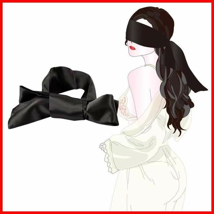 Атласный БДСМ бондаж для рук и ног, лента, эротическая женская повязка на глаза, ролевая игра, секс