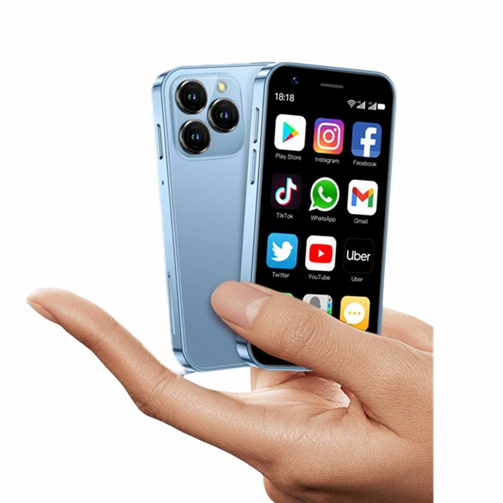 Мини-смартфон SOYES XS15 3 дюйма дисплей студент маленький мобильный телефон Android 8.1 2GB RAM 16GB ROM Dual SIM WiFi Bluetooth маленький сотовый телефон