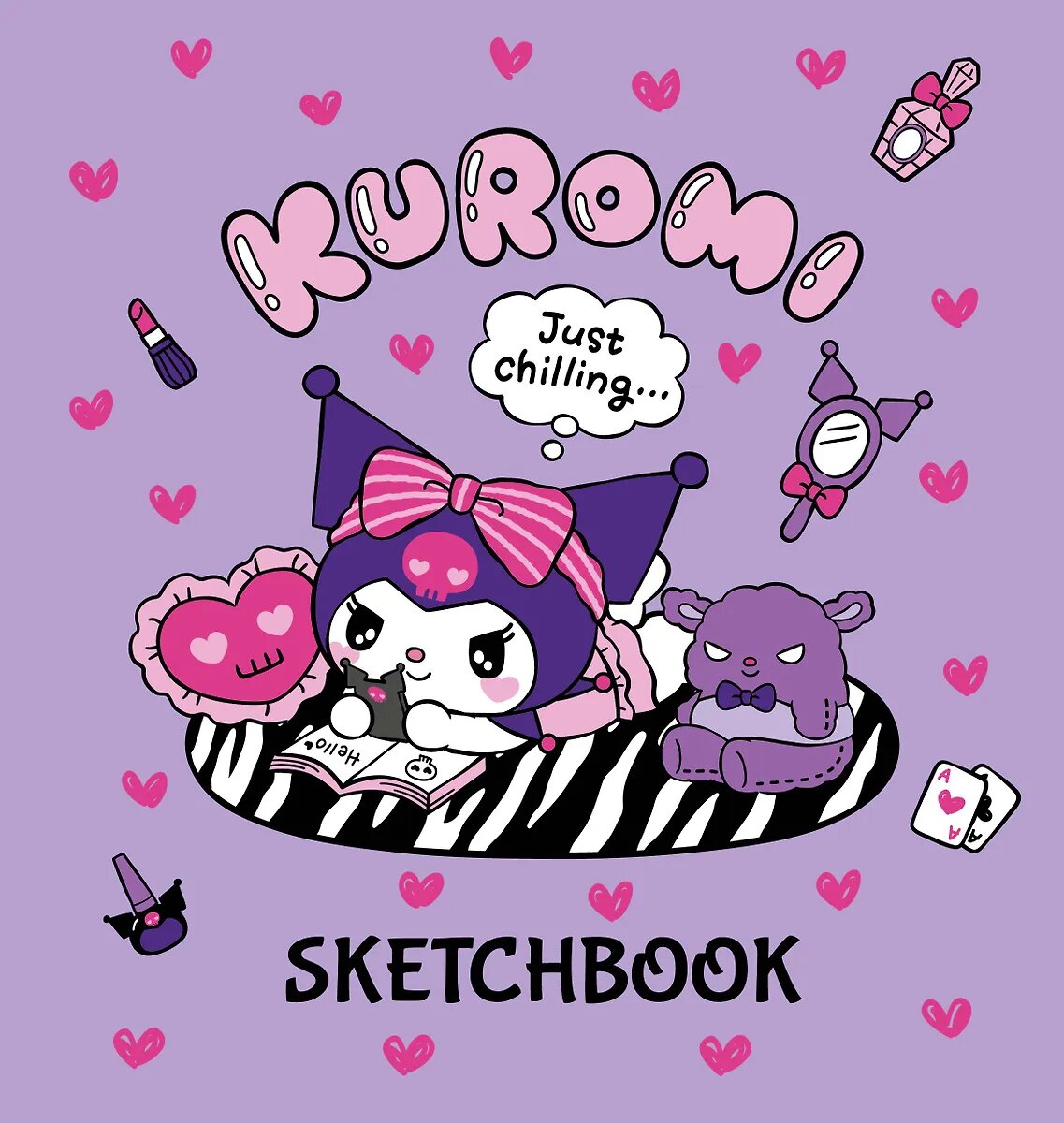 Блокнот АСТ "Kuromi. Sketchbook розовый", 2024 год