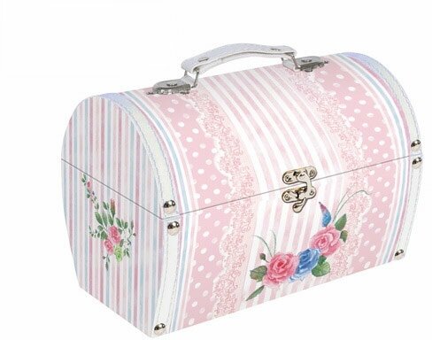 Gamma DBK-02-JG39 шкатулка декоративная сундучок 24.5×16×18 см №012 Английский сад 2