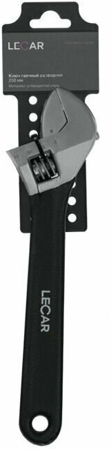 Ключ разводной 250 мм (0-30мм) (углеродистая сталь)