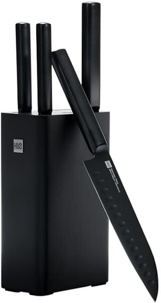 Набор кухонных ножей Huo Hou Heat Cool Black Non-Stick Knife Set (HU0076)