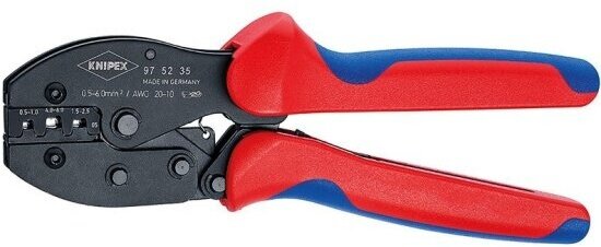 Ручной обжимник Knipex 975235 PreciForce® вороненая 220 mm
