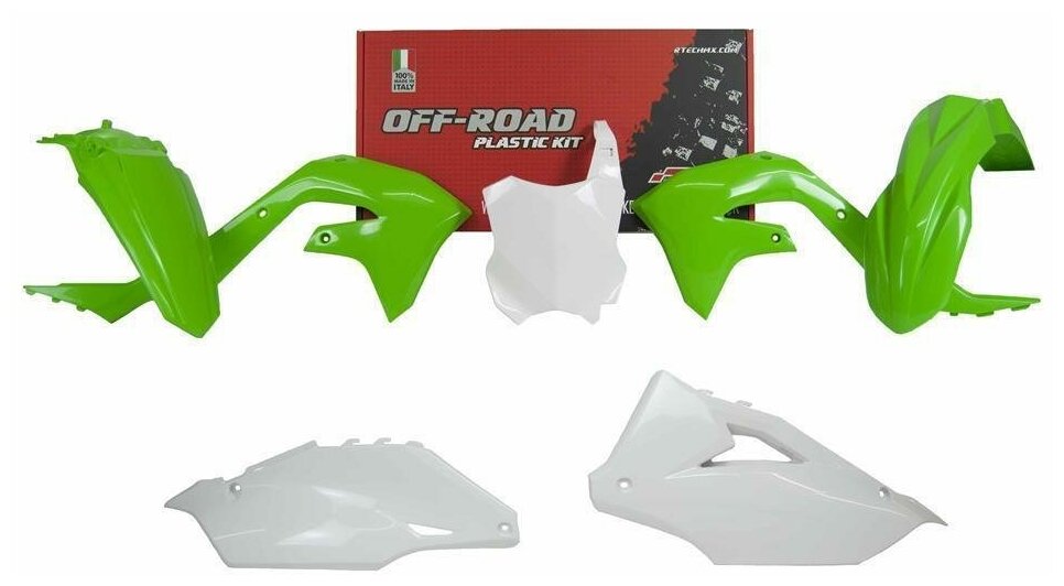 Комплект пластика Kawasaki KXF250 2021-2024, KXF450 2019-2023