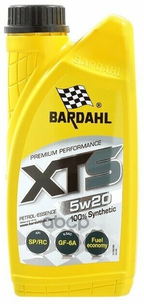 Bardahl 36291 Масло моторное синтетическое XTS 5W-20 1 л BARDAHL