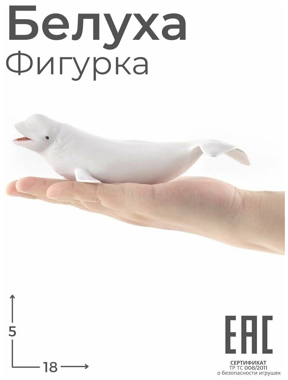 Игрушка Белуха Фигурка Морские обитатели / Животные / Рыбы