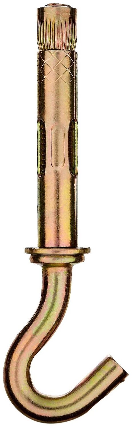 Болт анкерный с крюком, 10 x 50 мм, 40 шт, желтопассивированный, ЗУБР Профессионал