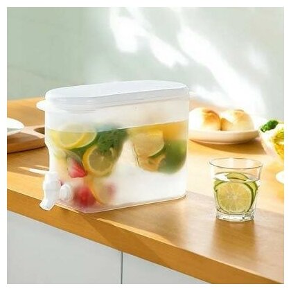 Лимонадница с краном. Диспенсер для напитков. Лимонадница с краном