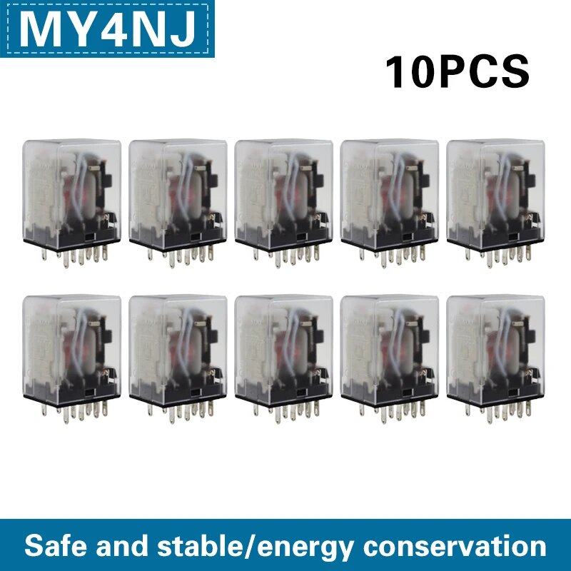 Реле MY4NJ 14 контактов AC/DC AC, 220V