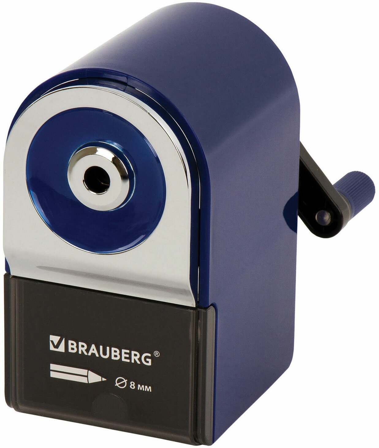 Точилка механическая Brauberg ORIGINAL синяя (228480)