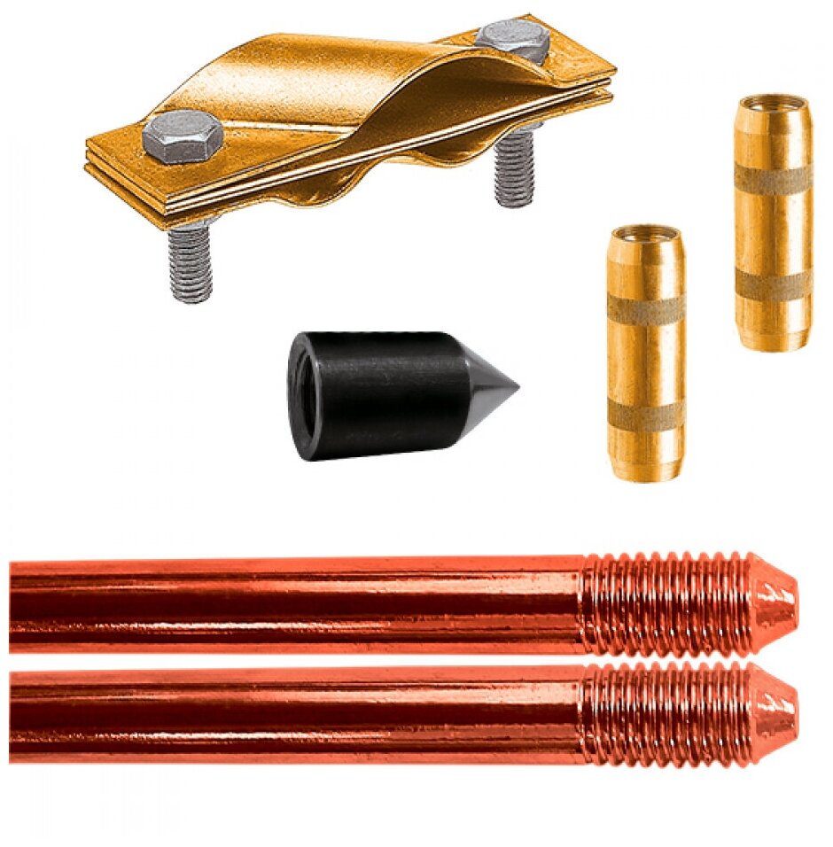 Электрод заземления EZETEK EZ — 3 3 метра, 14мм, 2х1500мм 60202