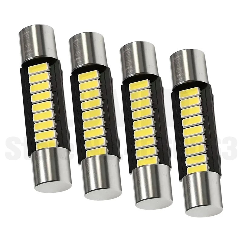 Светодиодные лампы C5W 29 мм, 9 LED, 12V, белый, 4шт