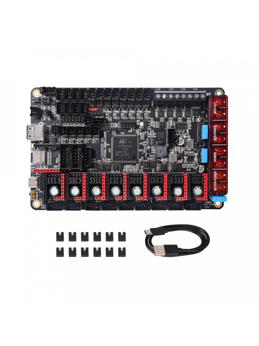 Плата 3D-принтера BIGTREETECH Octopus Pro V1.1, 32 бита