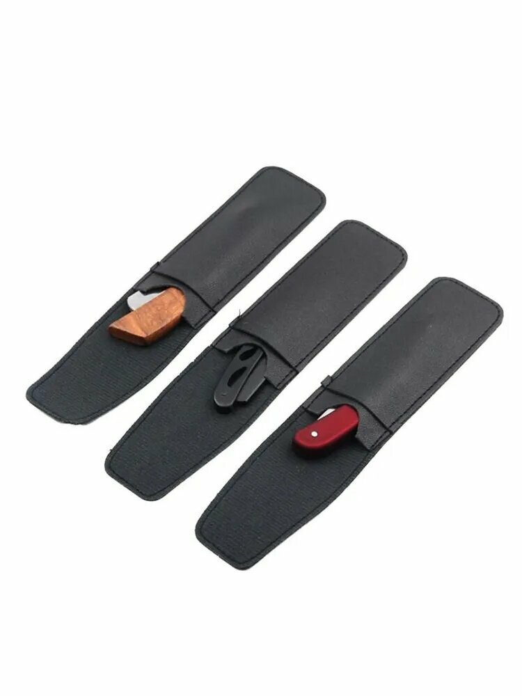 Винтажный ручной кожаный чехол для бритвы