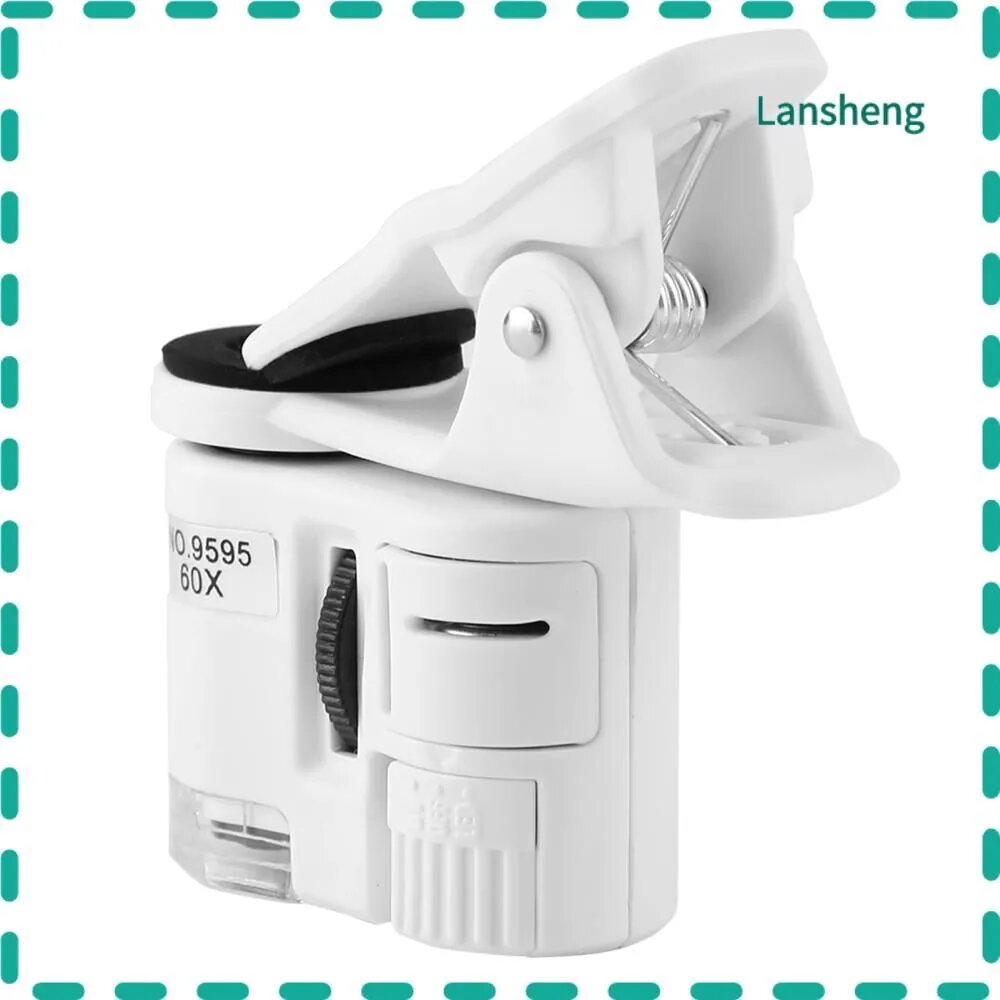 Мини -микроскоп мобильного телефона