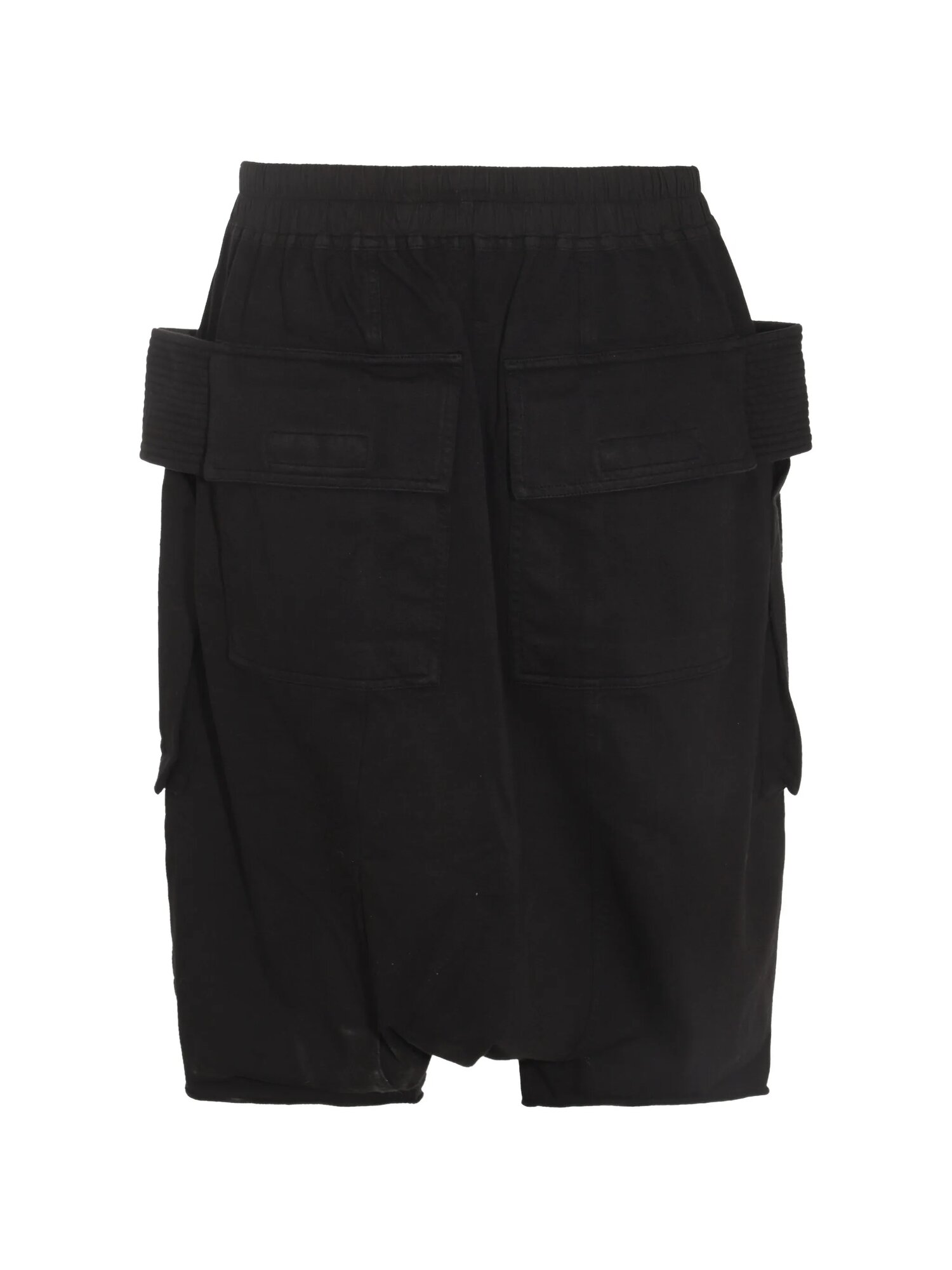 Шорты Rick Owens Drawstring cargo shorts, размер S, черный — фото 1
