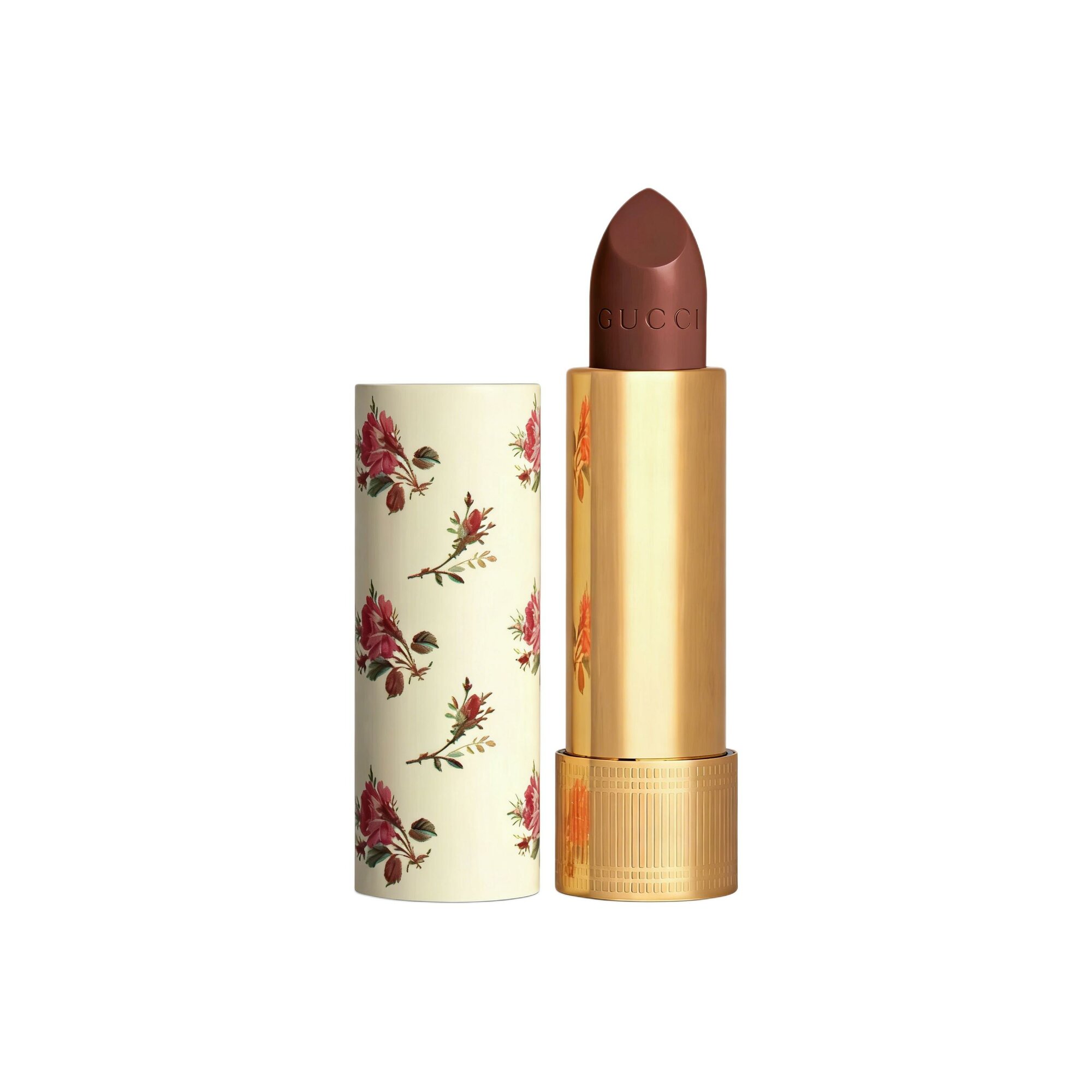 Помада женская GUCCI Golden Tube Floral Qingsi Silk, увлажняющий бальзам для губ