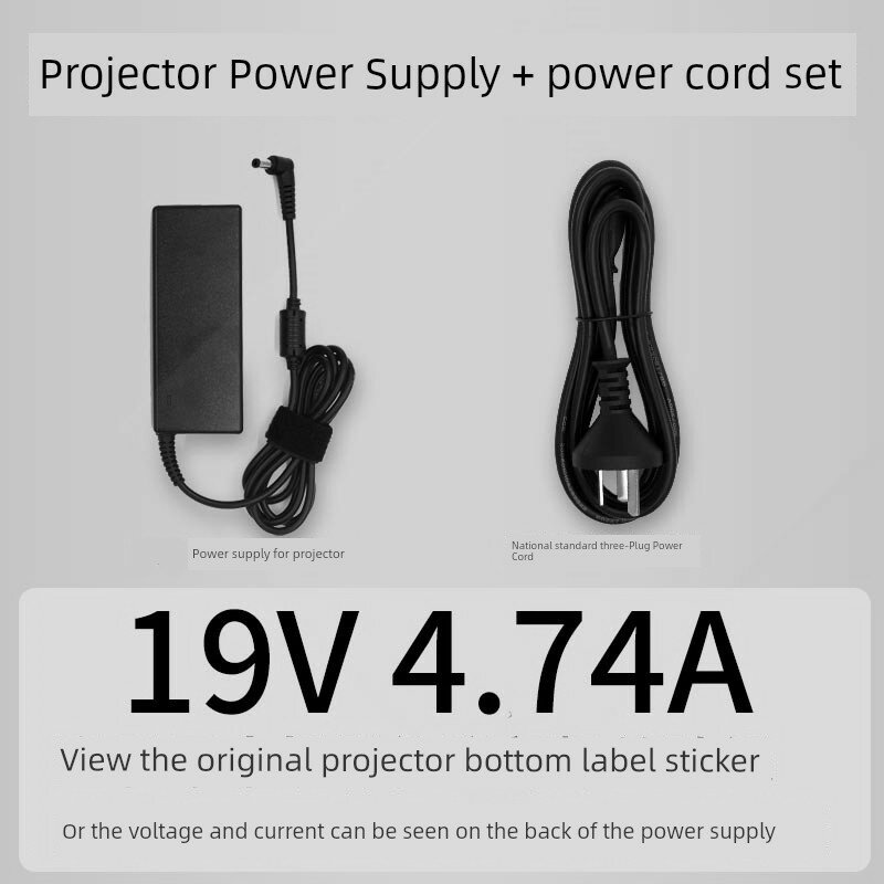 Машина для проектора гаек JMGO G9/O1/G7S, адаптер источника зарядки, линейная вилка 19V4.74A, трансформатор