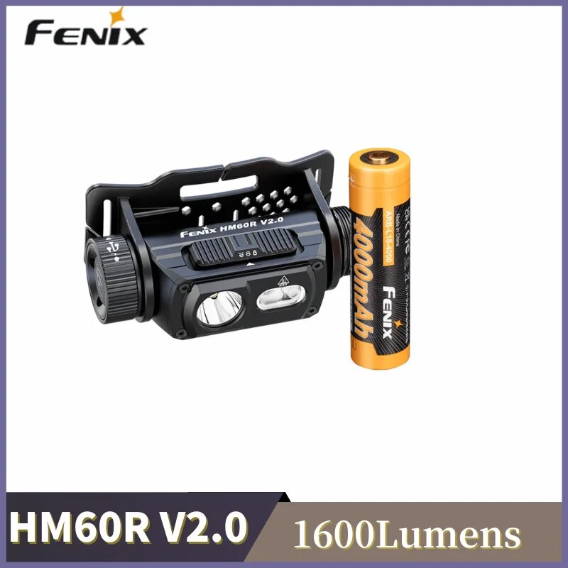 Fenix HM60R V2.0 налобный фонарь 1600 люмен