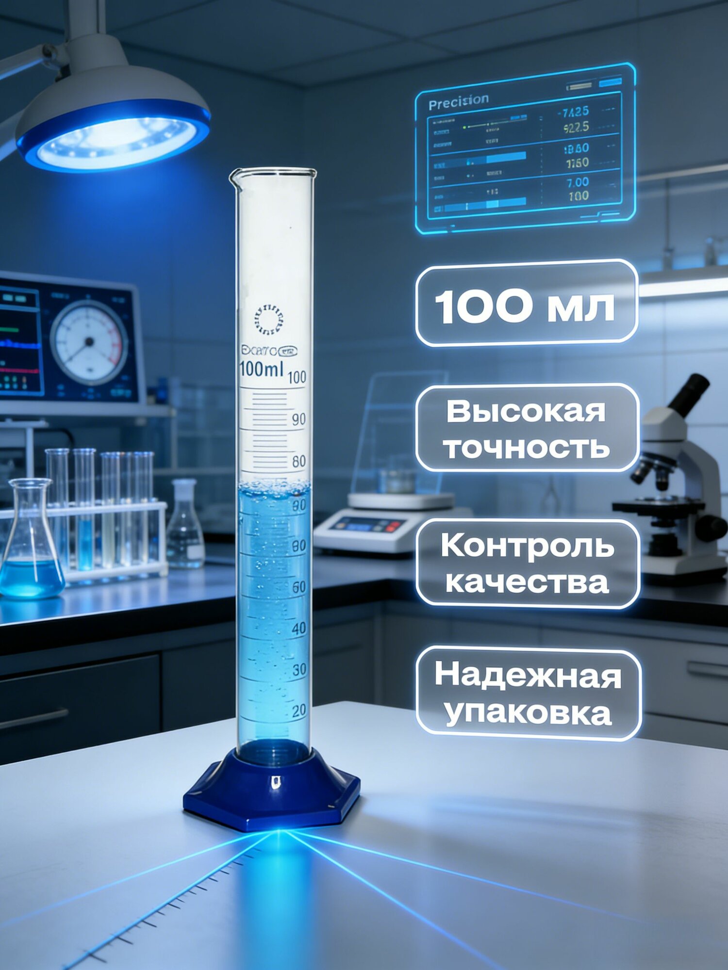 Емкость мерная, 100 мл