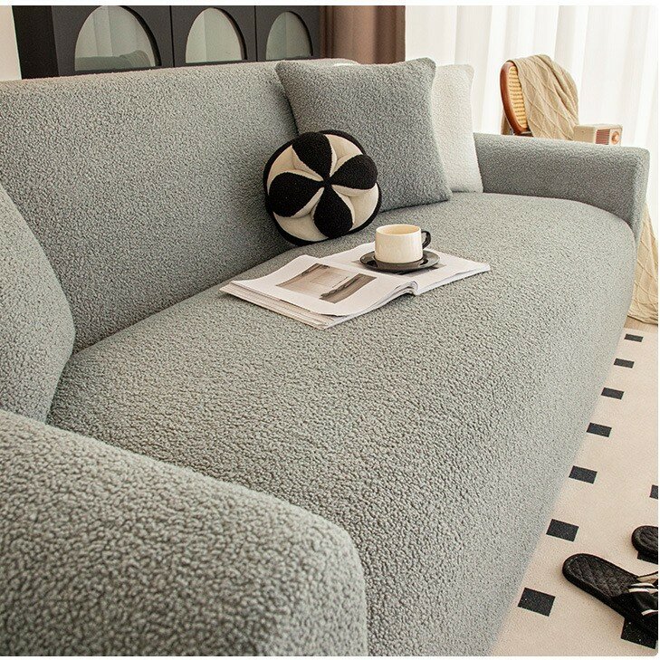 Чехол для дивана 2025 года, новая модель, облачного стиля, полностью закрывающий, утолщенный, универсальный, цельный, противоскользящий, пылезащитный чехол для диванной подушки.