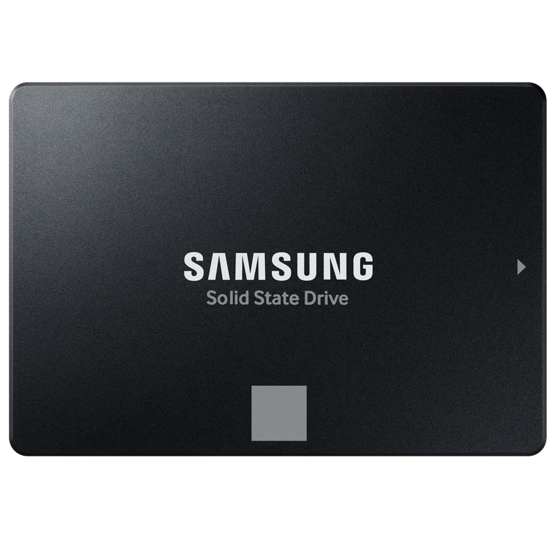 Твердотельный накопитель Samsung SSD 870 EVO MZ-77E4T0BW, 4000GB, 2.5" 7mm, SATA3, 3-bit MLC, R/W 560/530MB/s, IOPs 98 000/88 000, DRAM buffer 4096MB, TBW 2400, DWPD 0.33, гарантия 1 ГОД
