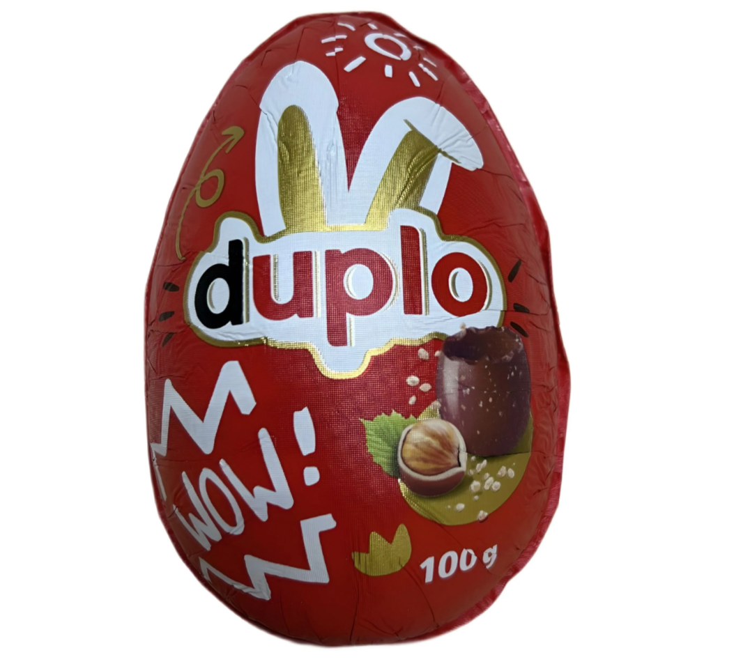 Набор пасхальных шоколадных яиц Ferrero Duplo , 100 гр, Германия