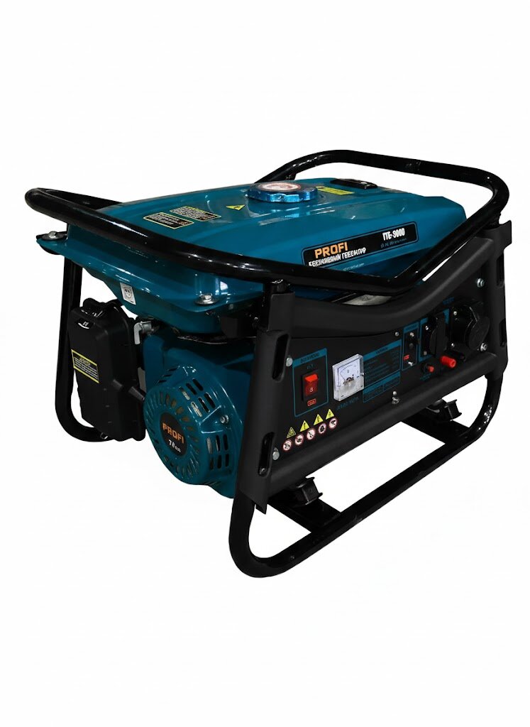Генератор бензиновый PROFI УГБ-3900 (3,5кВт / 212куб. см) однофазный