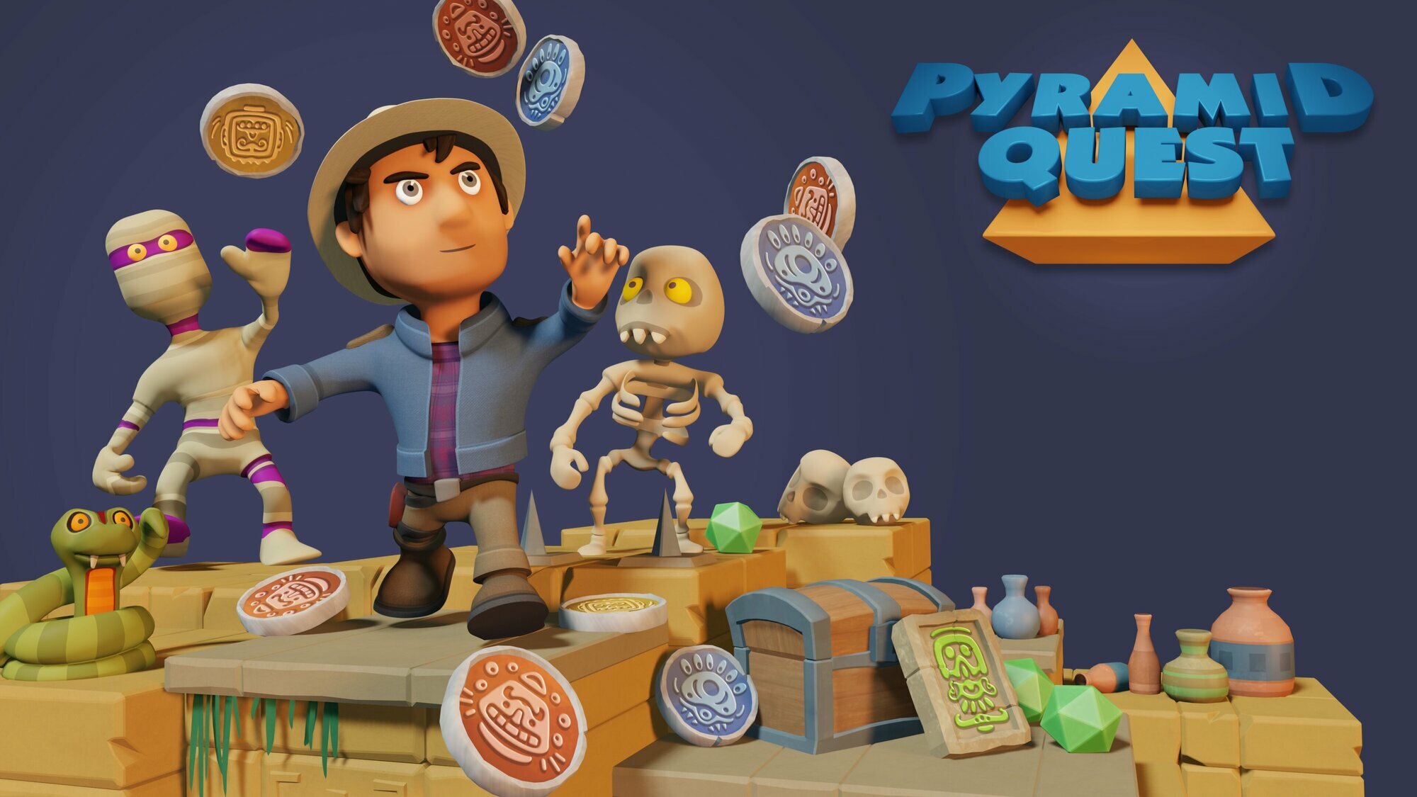 Pyramid Quest Avatar Bundle для Sony PlayStation | PS4 и PS5 | Игра навсегда | Быстрая доставка (Турция)