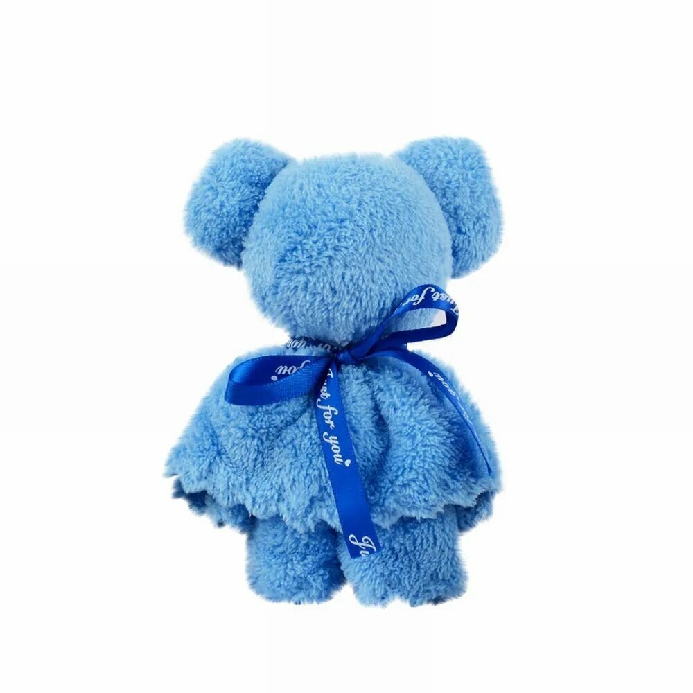 Снижение цен Полотенце банное Размер, см, Вата, 30x30 см, синий, 1 шт.