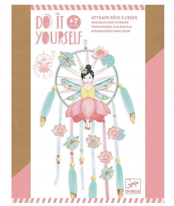 Набор для творчества Djeco - Ловец снов: "Фея лотоса" , для самостоятельной сборки - DJ07963