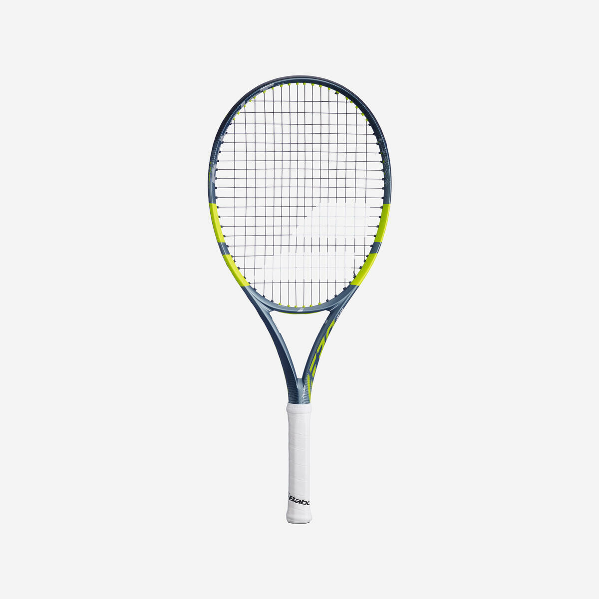 Decathlon Детская теннисная ракетка Babolat Pure Aero Junior 26 Gen9, размер: 26, цвет светло-серый/желтый