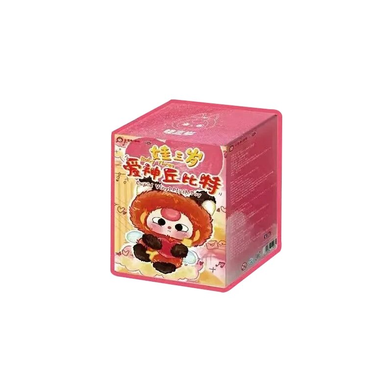 Плюшевая фигурка Три Купидона 52TOYS, Бордовый, Random 1 PCS