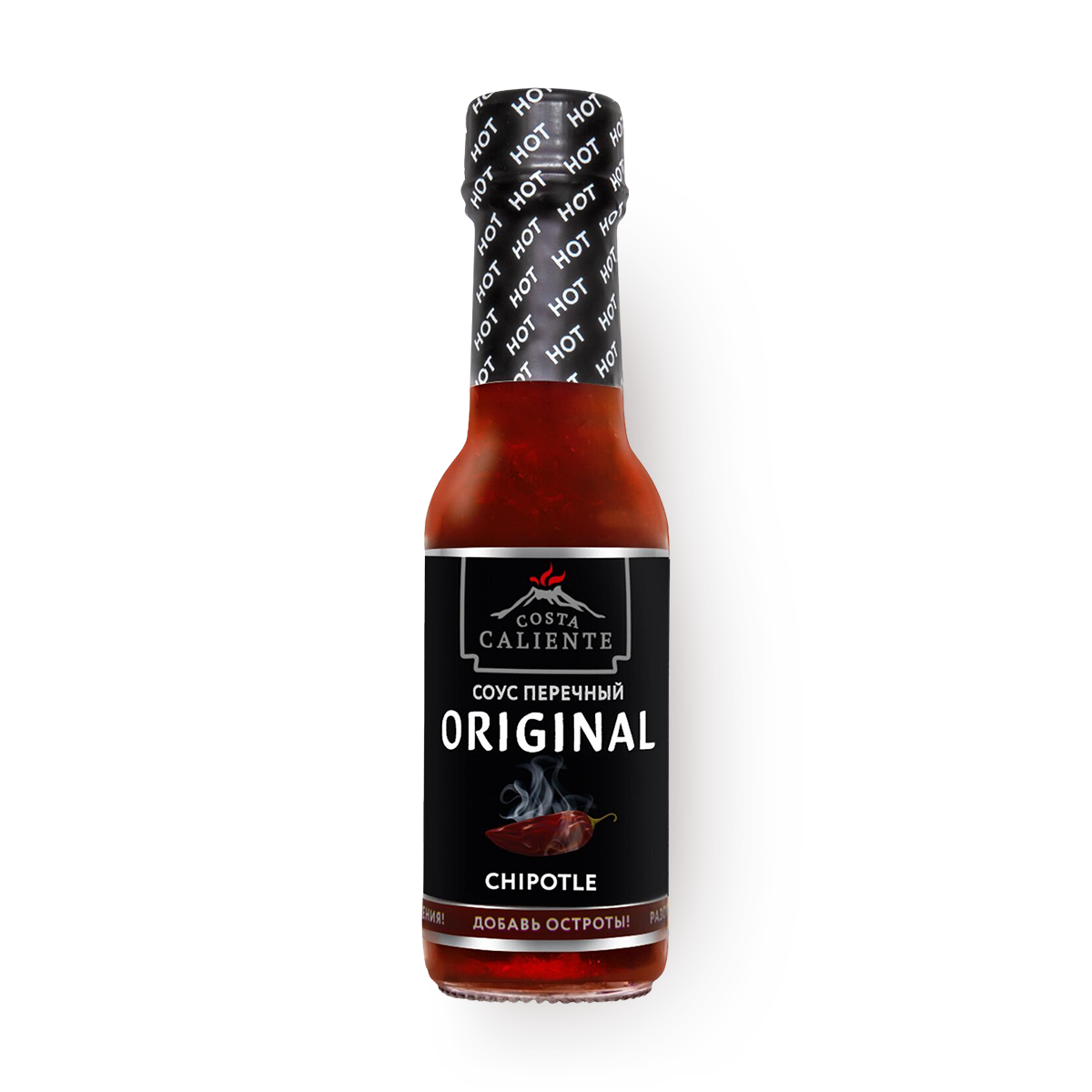 Соус Costa Caliente Original Chipotle, перечный, стеклянная бутылка, 95 г