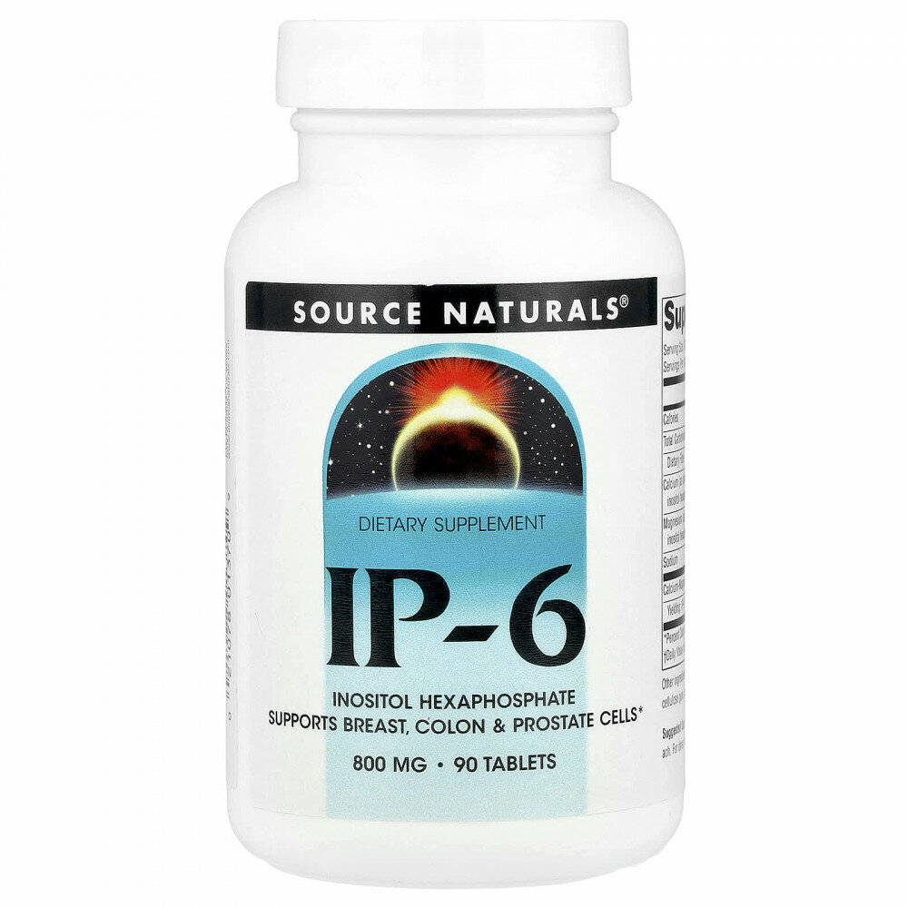 Source Naturals, IP-6, 90 таблеток