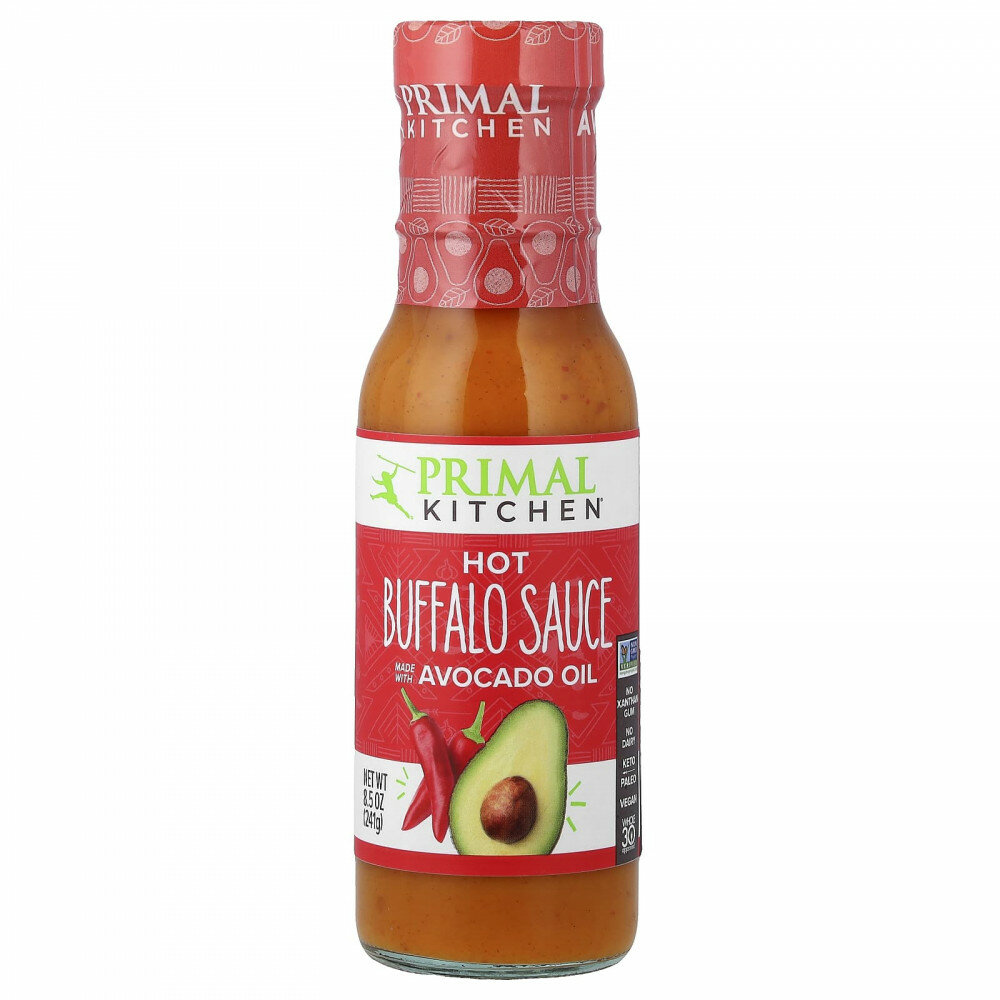 Primal Kitchen, Соус баффало, острый, 241 г (8,5 унции)