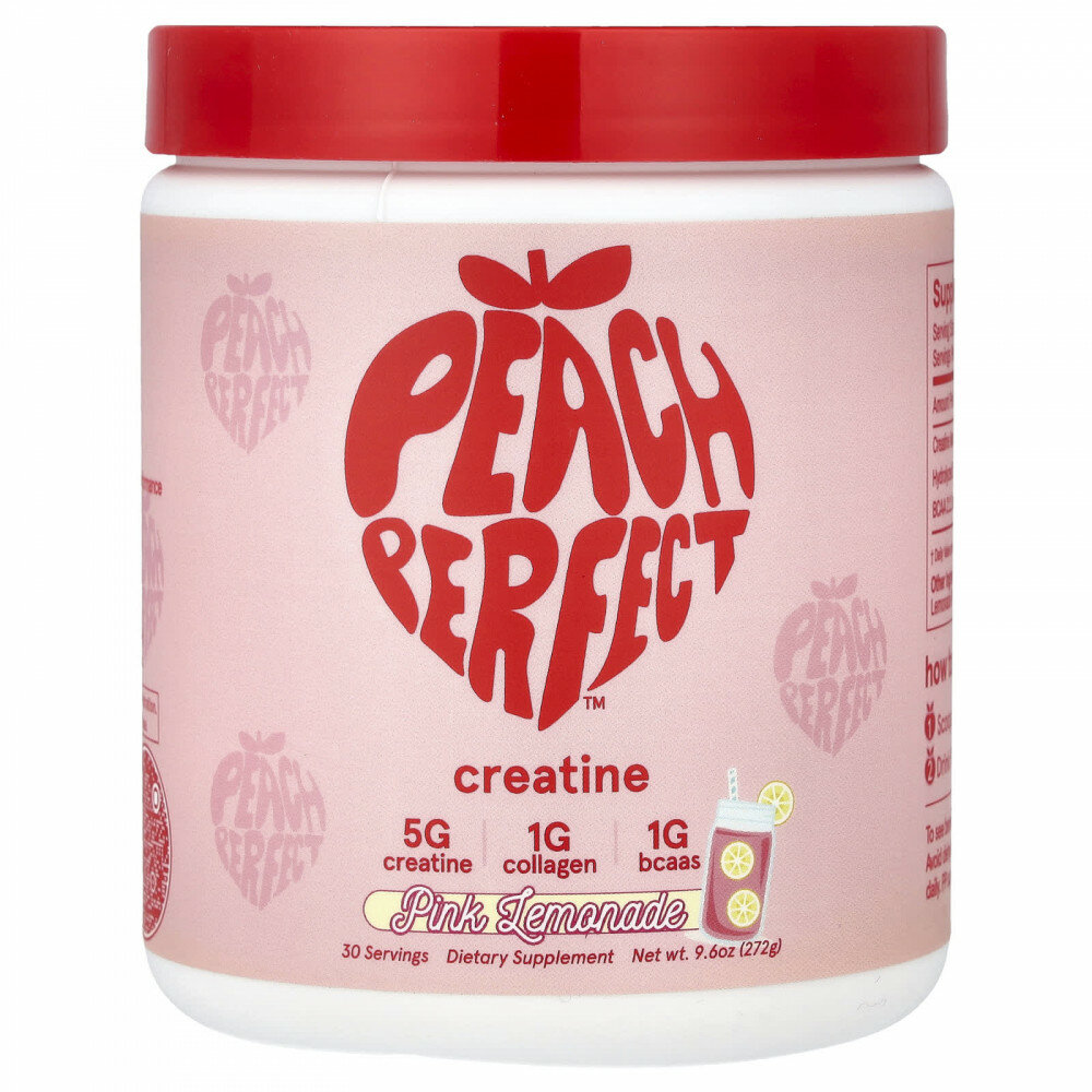 Peach Perfect, креатин, розовый лимонад, 272 г
