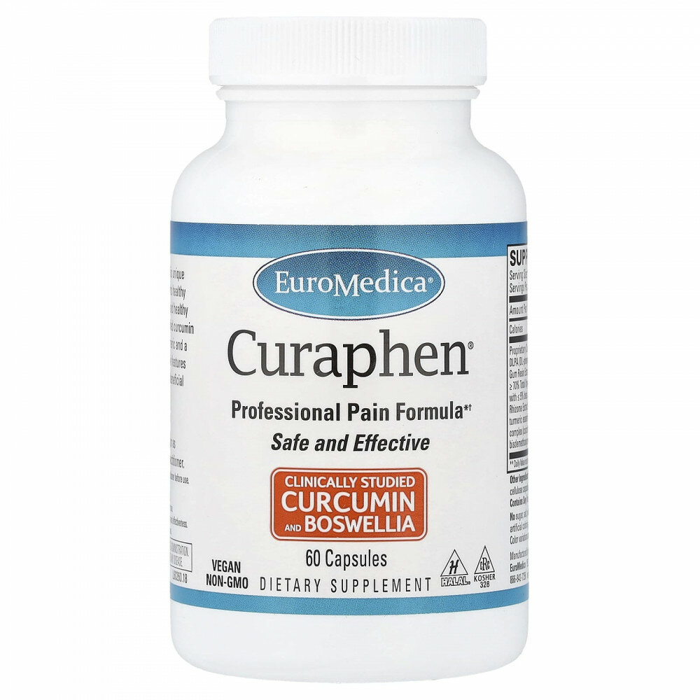 EuroMedica, Curaphen®, 60 капсул