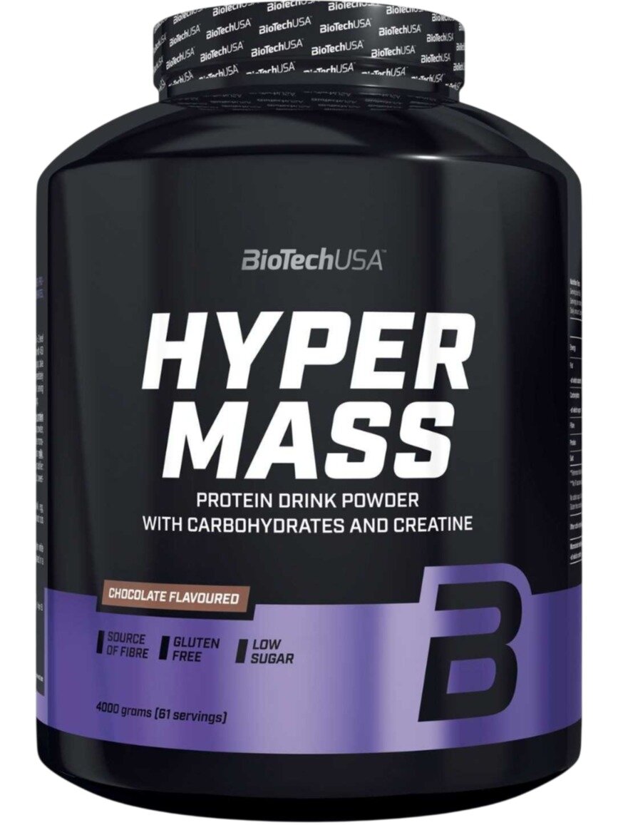Гейнер BioTechUSA Hyper Mass 4000 г, Шоколад