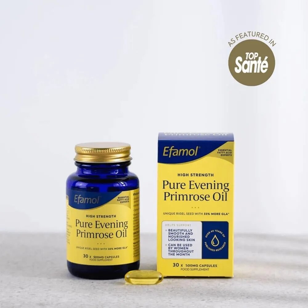 Efamol, Чистое масло примулы вечерней, 500 мг,30 капсул