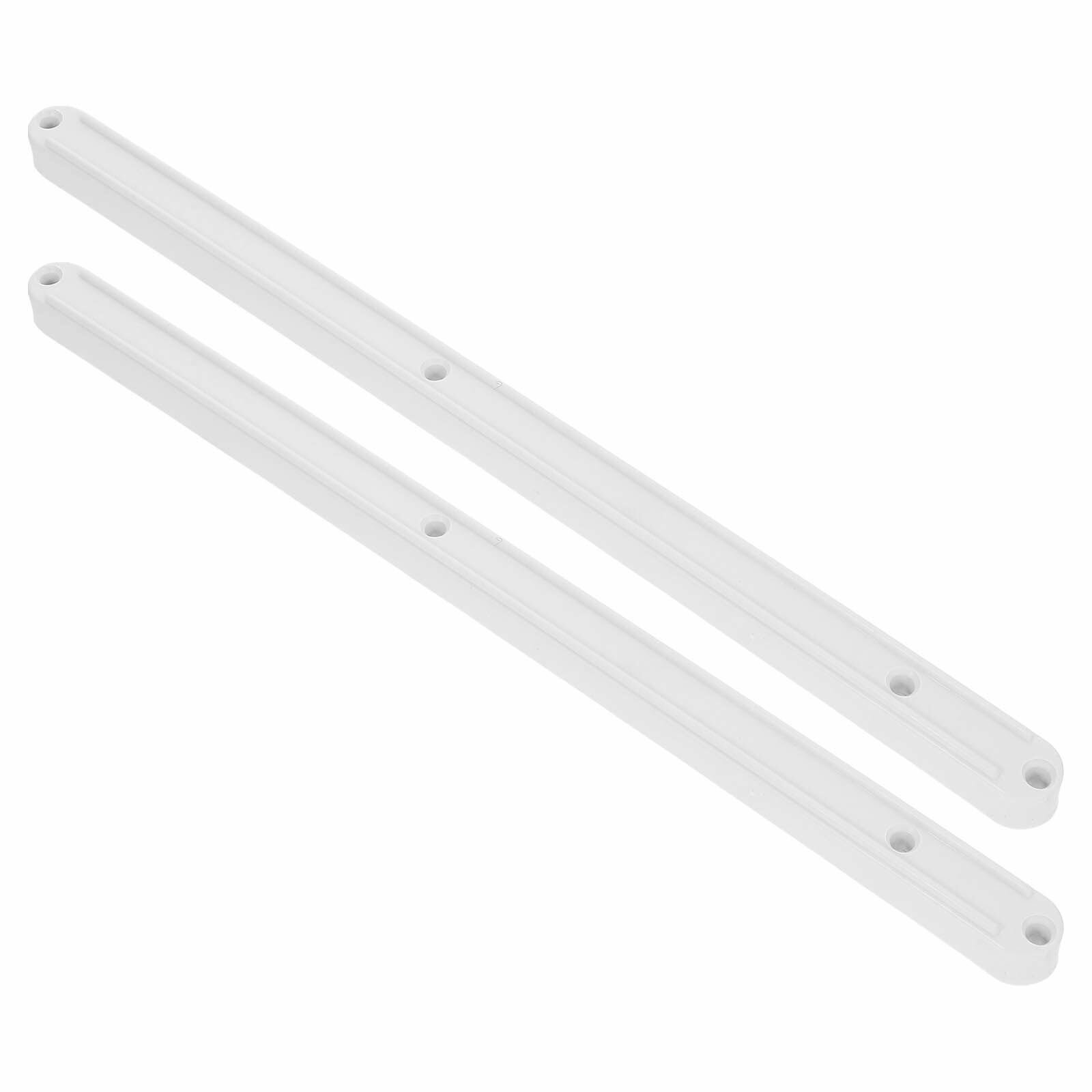 2 шт. пластиковые направляющие для ящиков, слайды для контейнеров, боковая установка, 12 дюймов, запасные части для направляющих замка комода