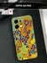 Чехол на Oppo A6 Pro / Оппо A6 Про с принтом Желтый леопардовый фон