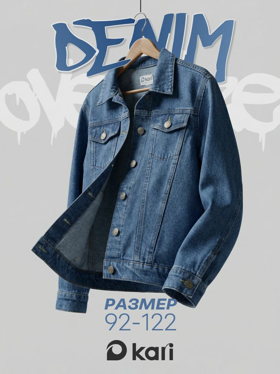 Куртка джинсовая Monstr Graffiti