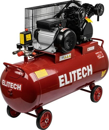 Компрессор поршневой ELITECH КПР 400-100-2.2 ременной масляный 205968