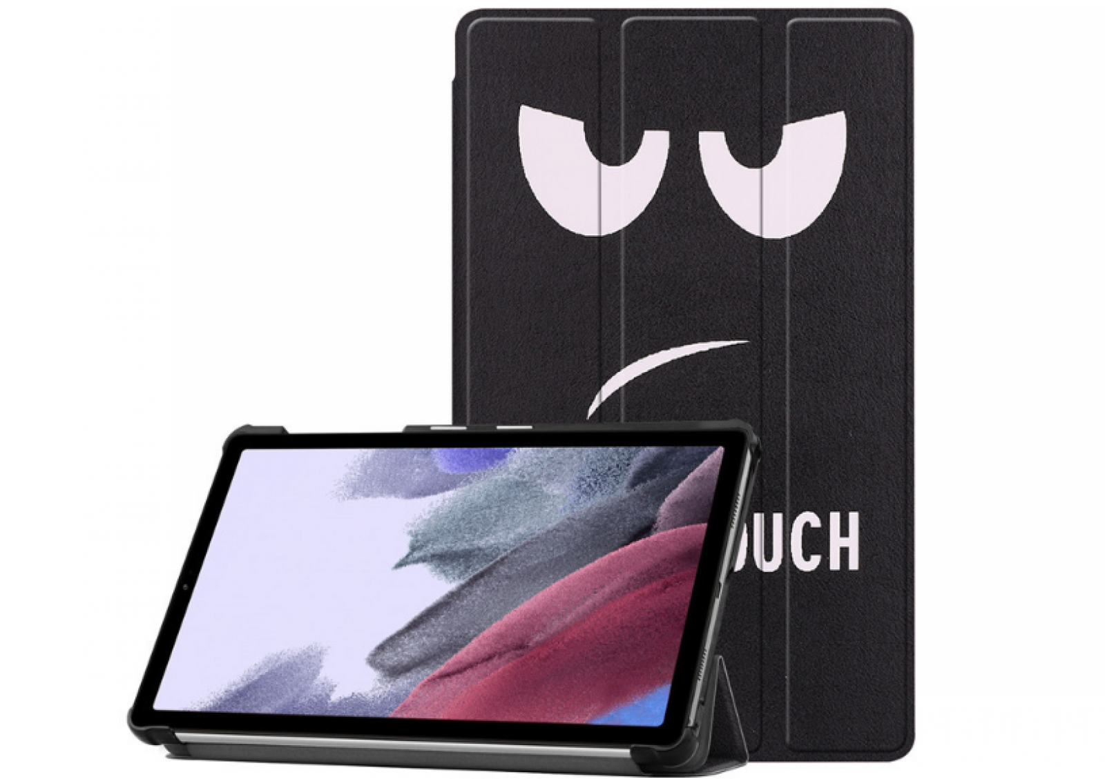 Чехол-книжка MyPads для Samsung Galaxy Tab A7 Lite LTE SM-T220 / T225 с дизайном «Не трогай меня»