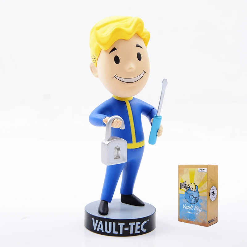Фигурка Фоллаут Волт Бой Отмычка / Fallout Vault Boy Speech Lock Pick (15см)