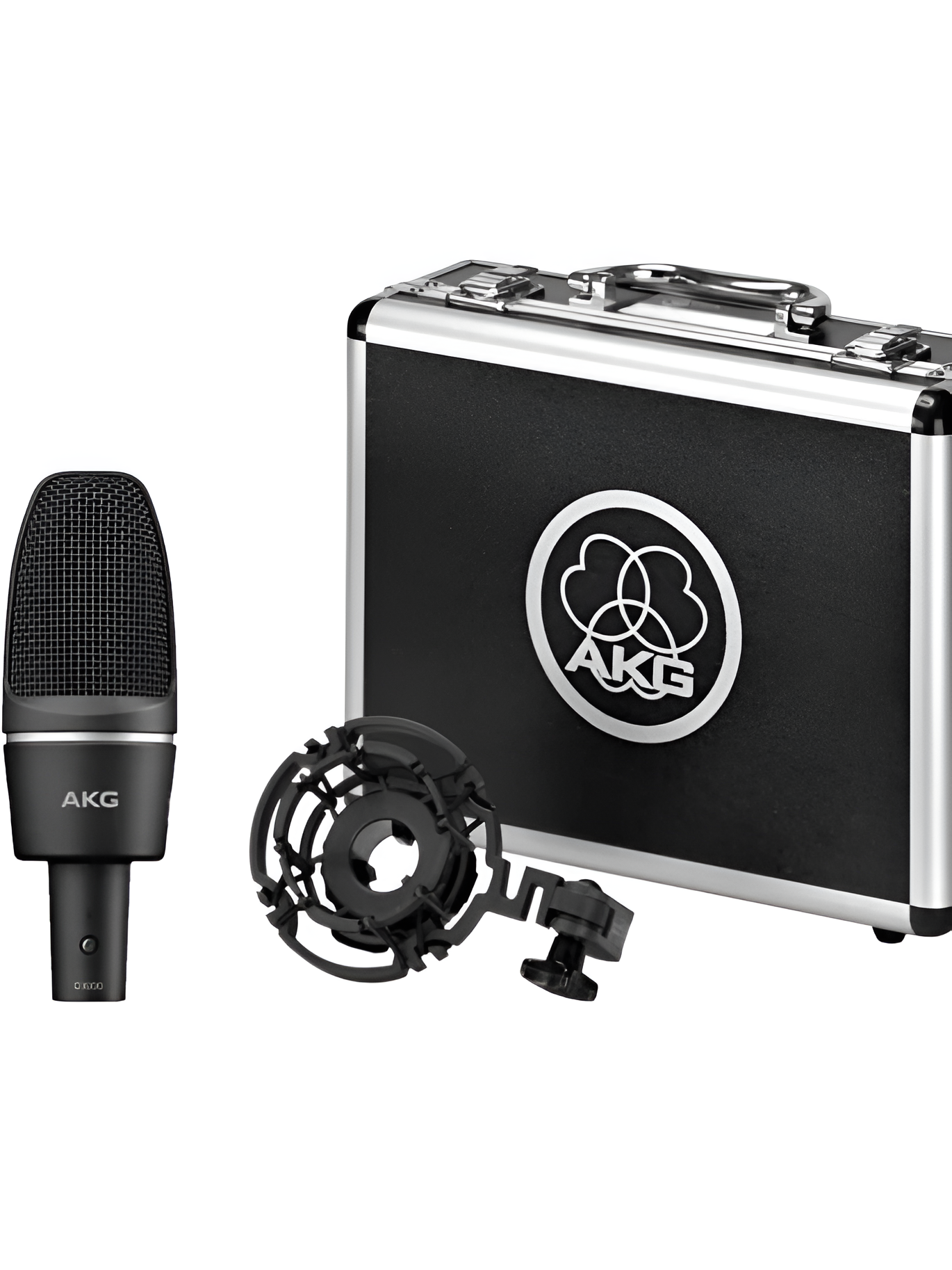 Микрофон проводной AKG C3000, разъем: XLR 3 pin M, 80Дб, 200 Ом, черный