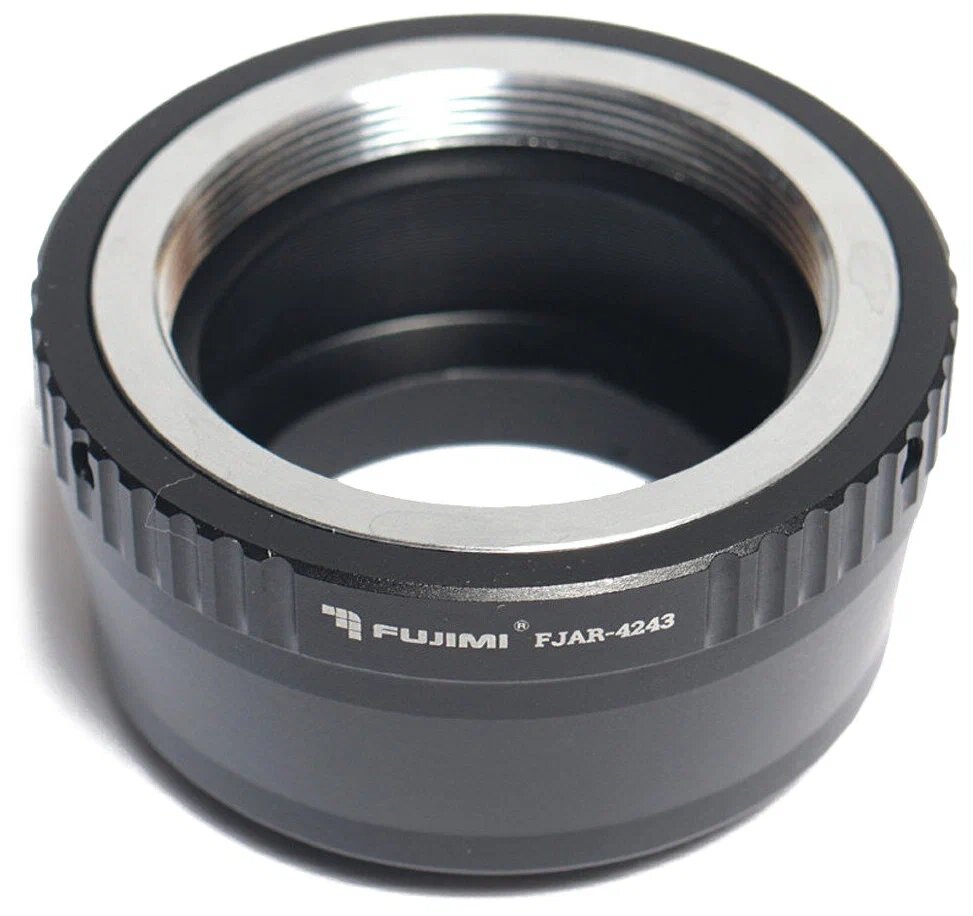 Fujimi FJAR-4243, Gray Metallic переходник для объектива Рanasonic/Olympus