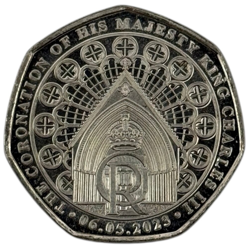 Гибралтар 50 пенсов 2023 г.